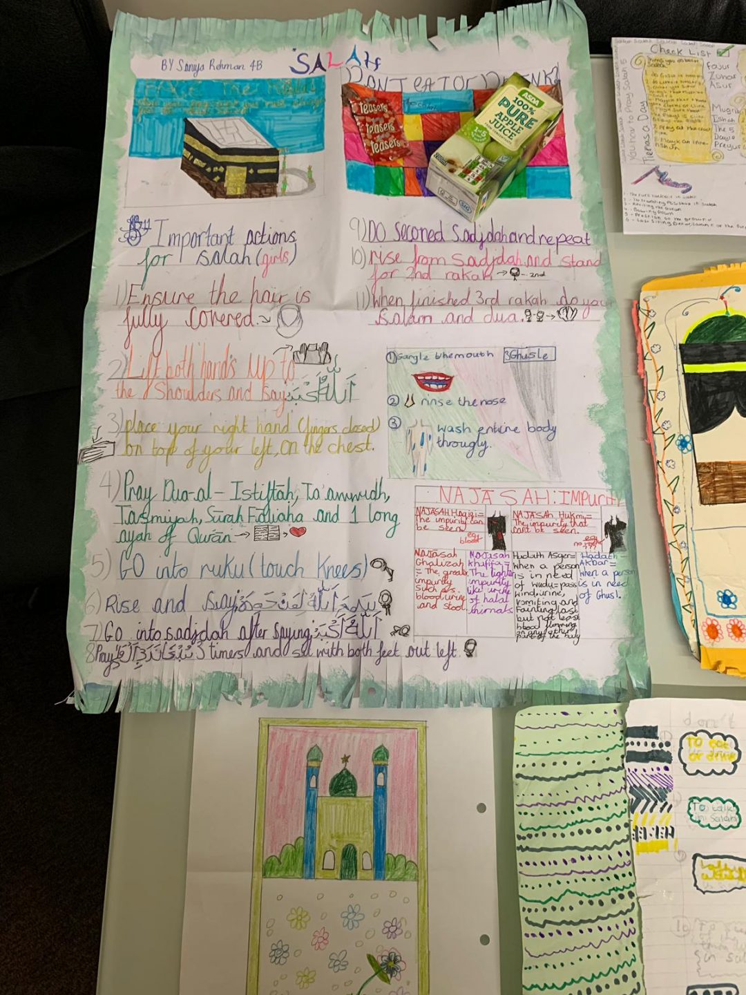 Salah Activity Example | An Nasihah Publications