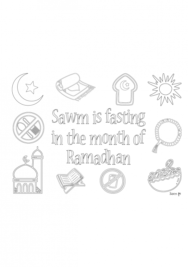 Ramadan: Sawm Activity Booklet | An Nasihah Publications