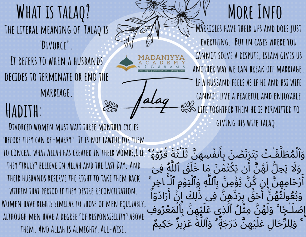 Talaq Booklet | An Nasihah Publications