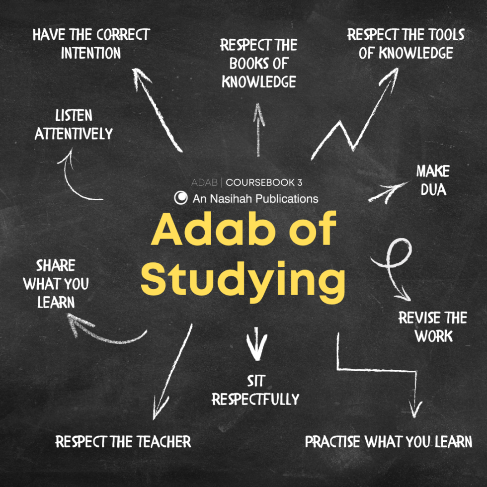 Adab of Studying | An Nasihah Publications