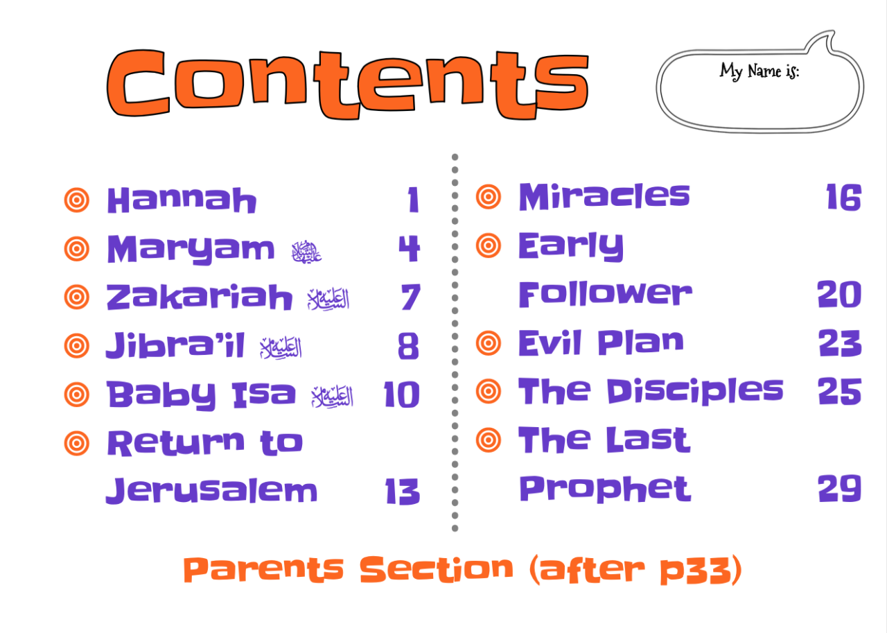 Prophet Isa (AS) Booklet | An Nasihah Publications